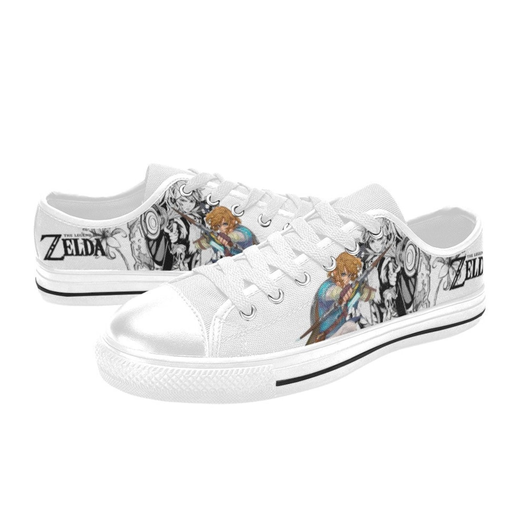 The Legend of Zelda Custom Low Top Shoes Unisex Adult and Kids - Etsy