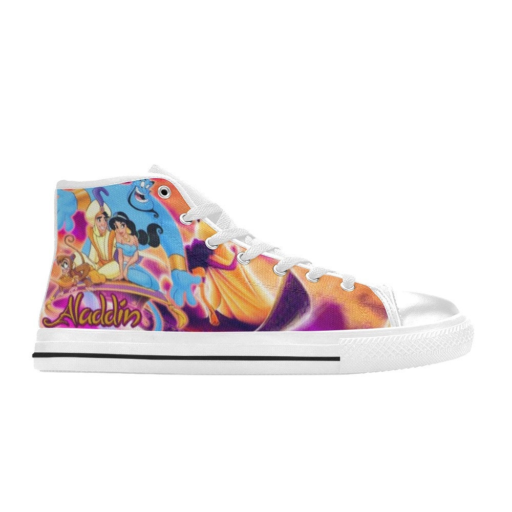 Princess Jasmine Aladdin Custom High Top Shoes Unisex Adult and Kids - Etsy