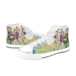 Tangled Custom High Top Shoes Unisex Adult and Kids - Etsy