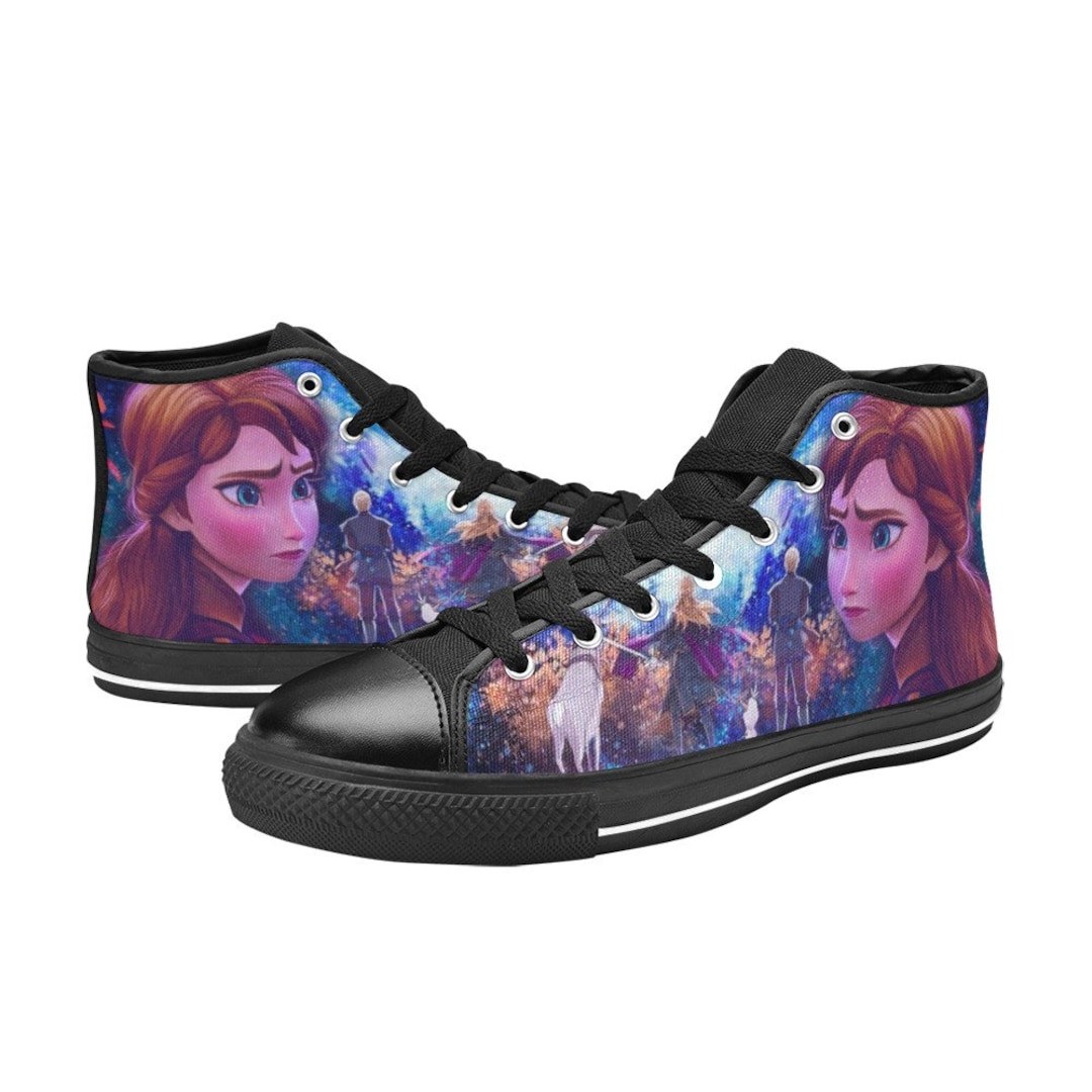 Anna Custom High Top Shoes Unisex Adult and Kids - Etsy