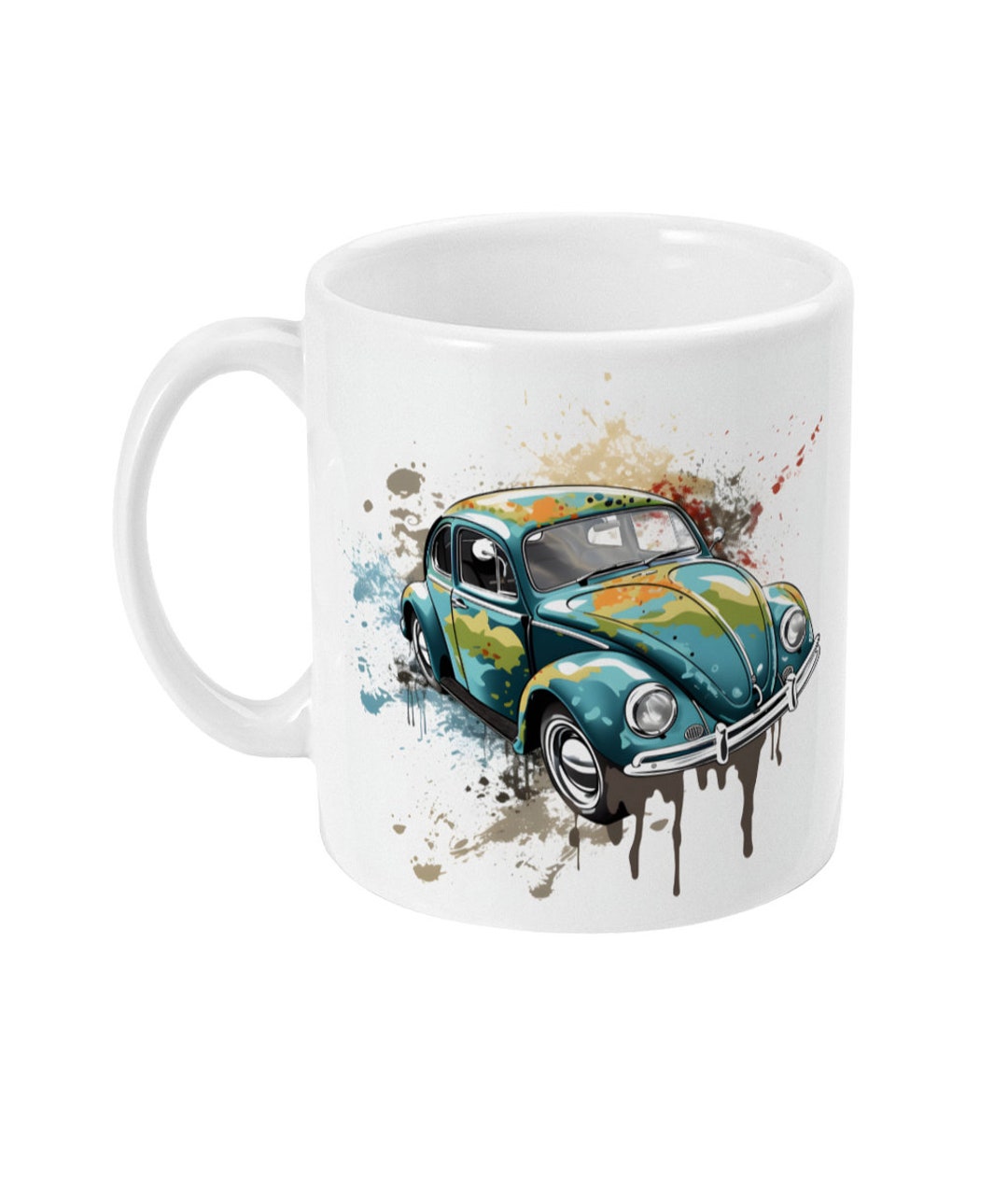 Vintage VW Beetle Mugs: Retro Charm and Classic Style in Every - Etsy
