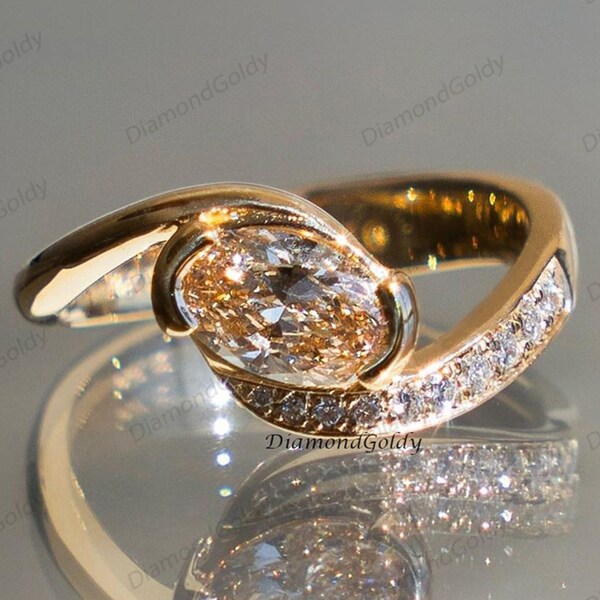 Horizontal Ring - Etsy