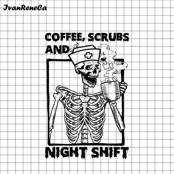 Night Shift Nurse Svg - Etsy
