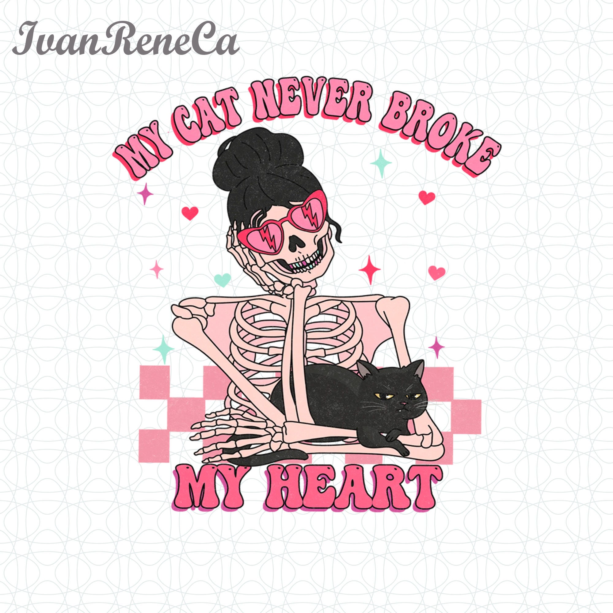 Mi gato nunca rompió mi corazón png, gato esqueleto png, esqueleto png ...