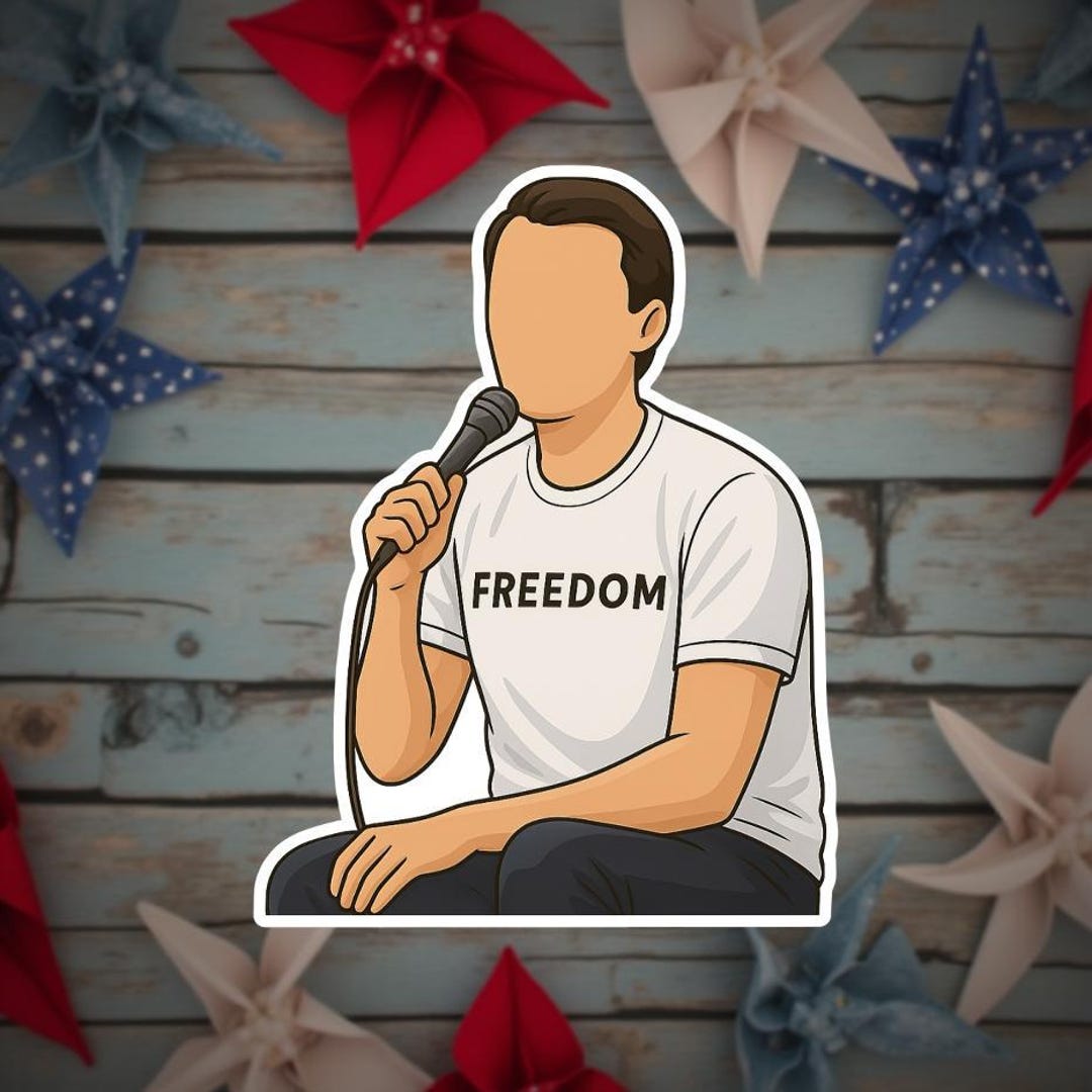 Freedom - Charlie Kirk Debate Stickers - Etsy