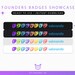 Founders Sub Badges Twitch (16) + Transparent Version | Cheer/sub ...