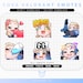 VALORANT RAZE EMOTES 6 Twitch Discord Youtube Streaming Cute Chibi Raze ...