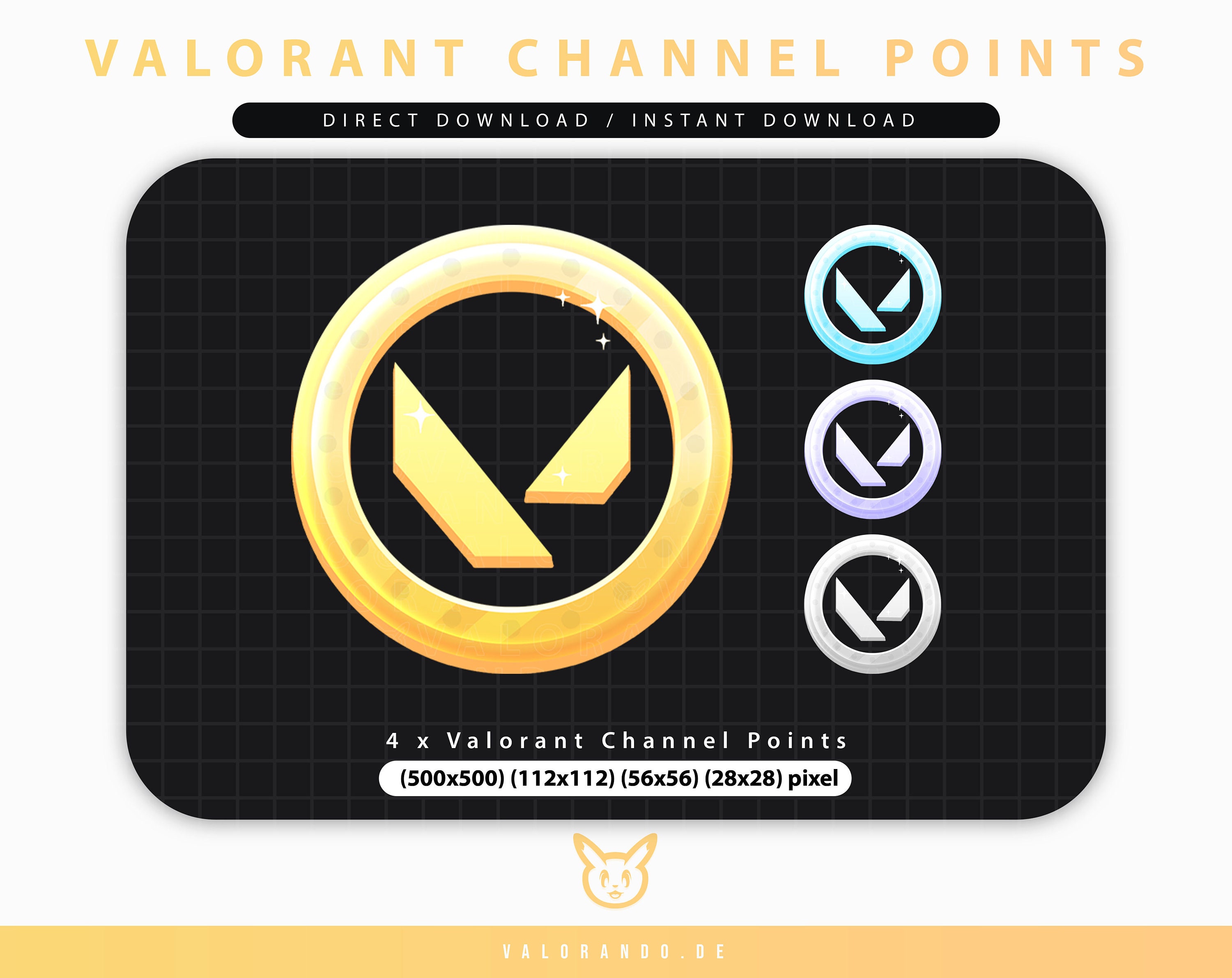 Twitch Channel Points Valorant Points (4) | COIN Channel Points Twitch ...