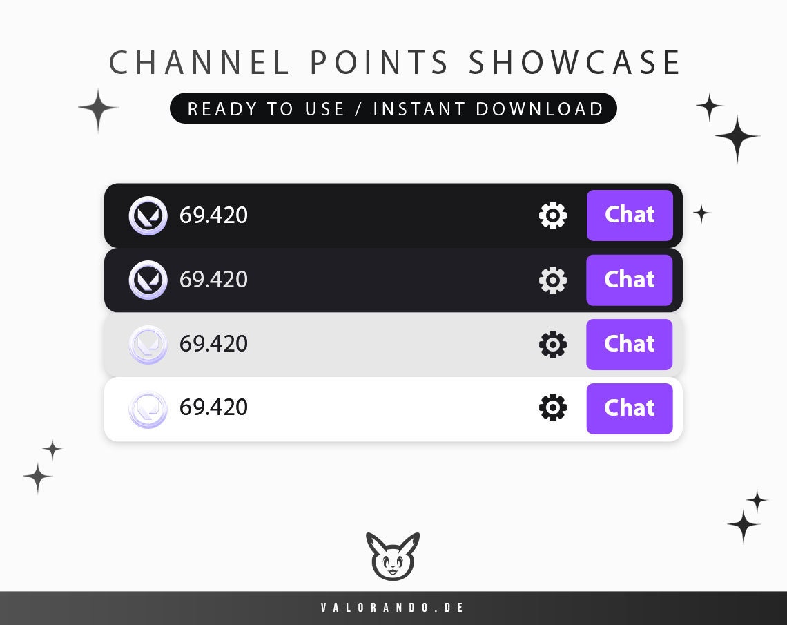 Twitch Channel Points Valorant Points (4) | COIN Channel Points Twitch ...