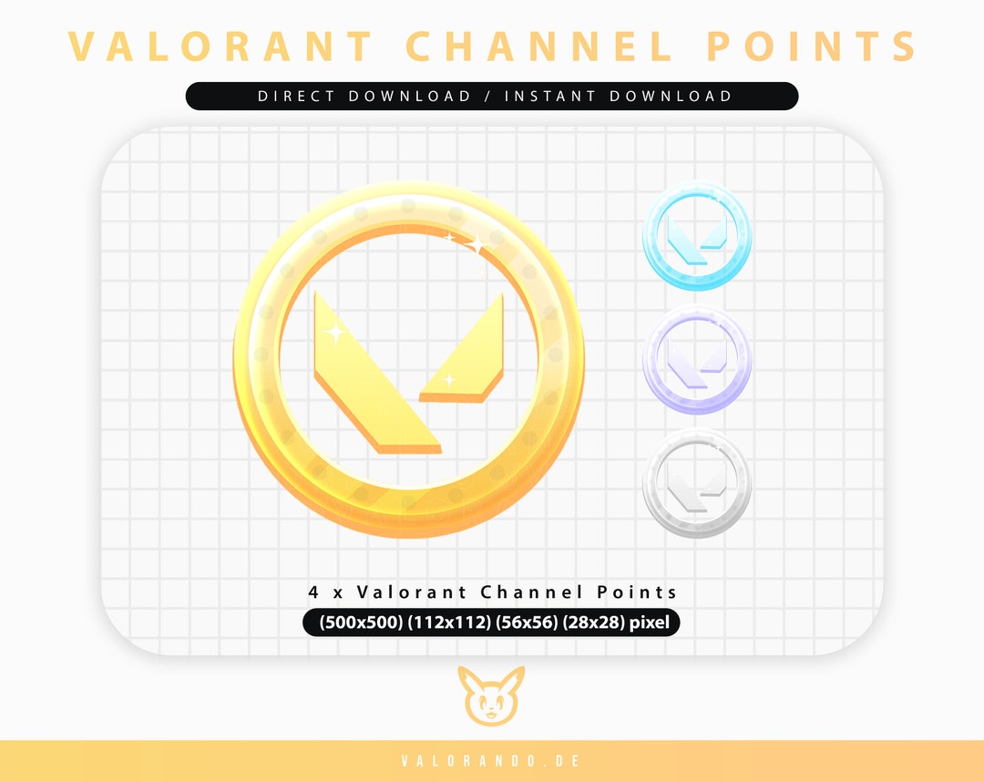 Twitch Channel Points Valorant Points (4) | COIN Channel Points Twitch ...