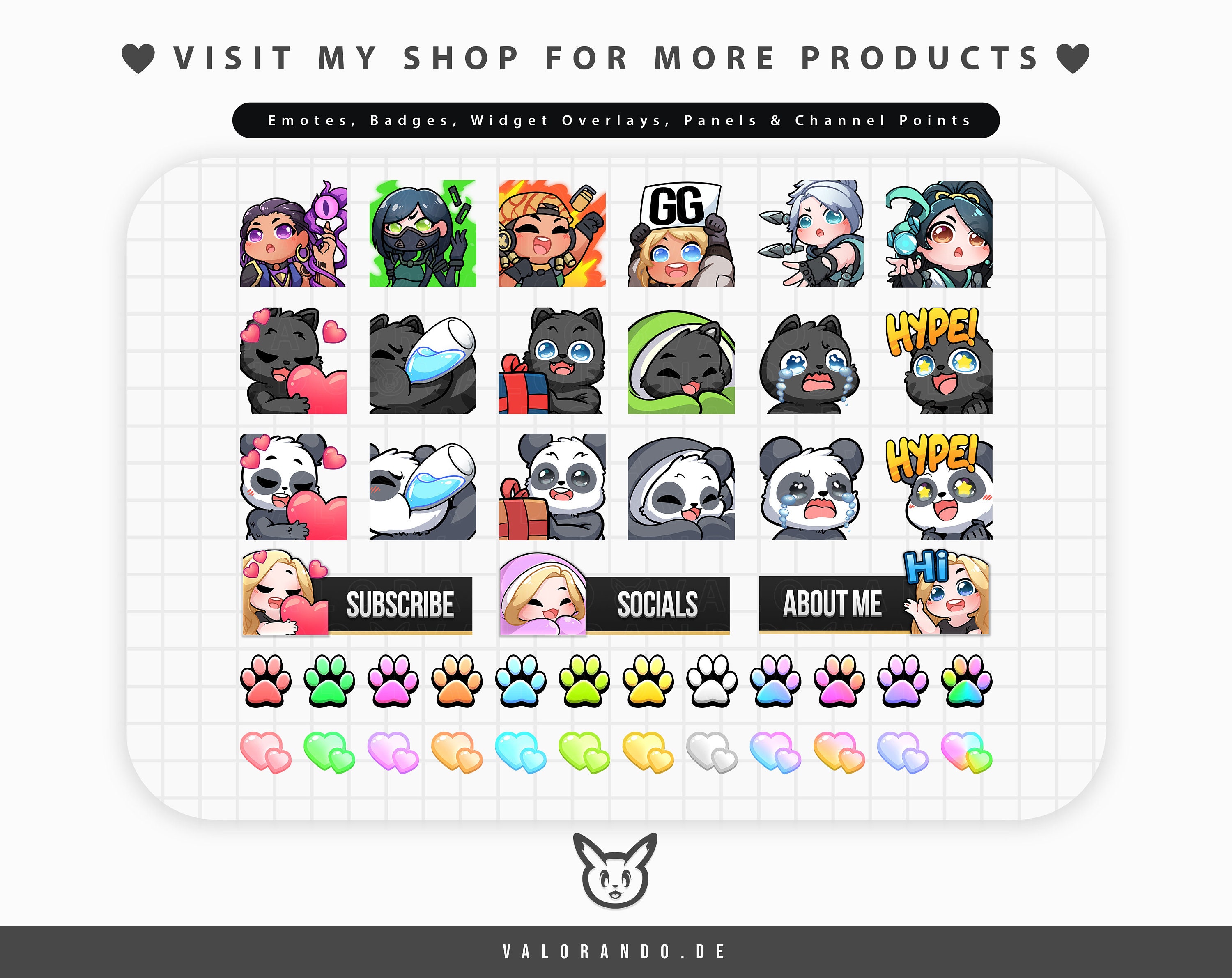 XXL STREAM PACKAGE Jett Valorant Emotes, Panels and Sub-/bit-badges ...