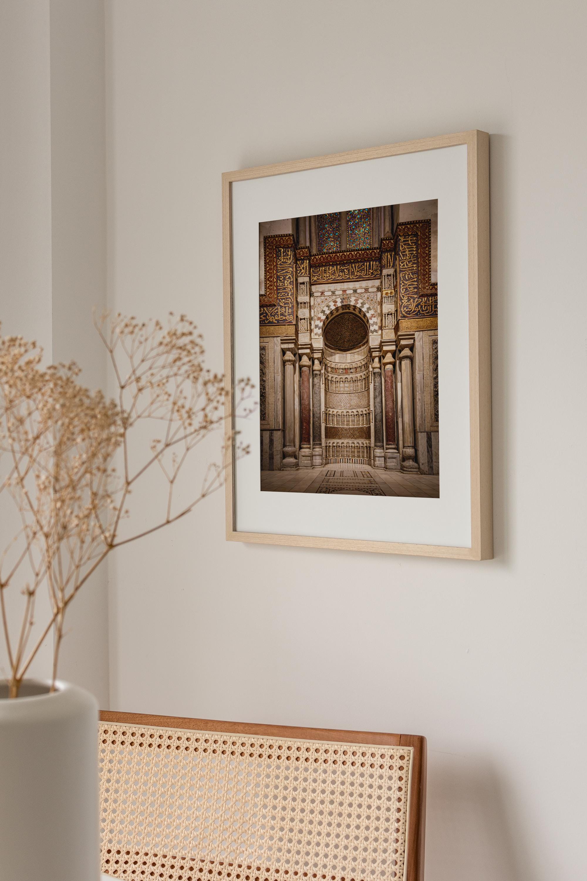 Vintage Mosque Photo, Architecture Photography, Islamic Art Photography ...