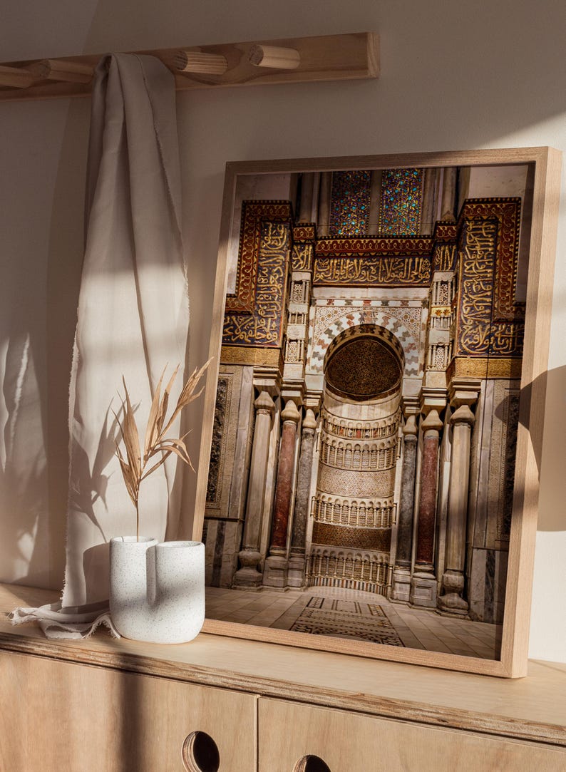 Vintage Mosque Photo, Architecture Photography, Islamic Art Photography ...