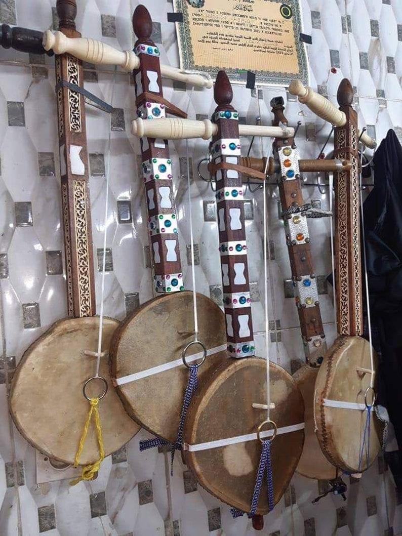 Amazigh Rebab Music, Rebab Strings, Handmade Musical Instrument ...