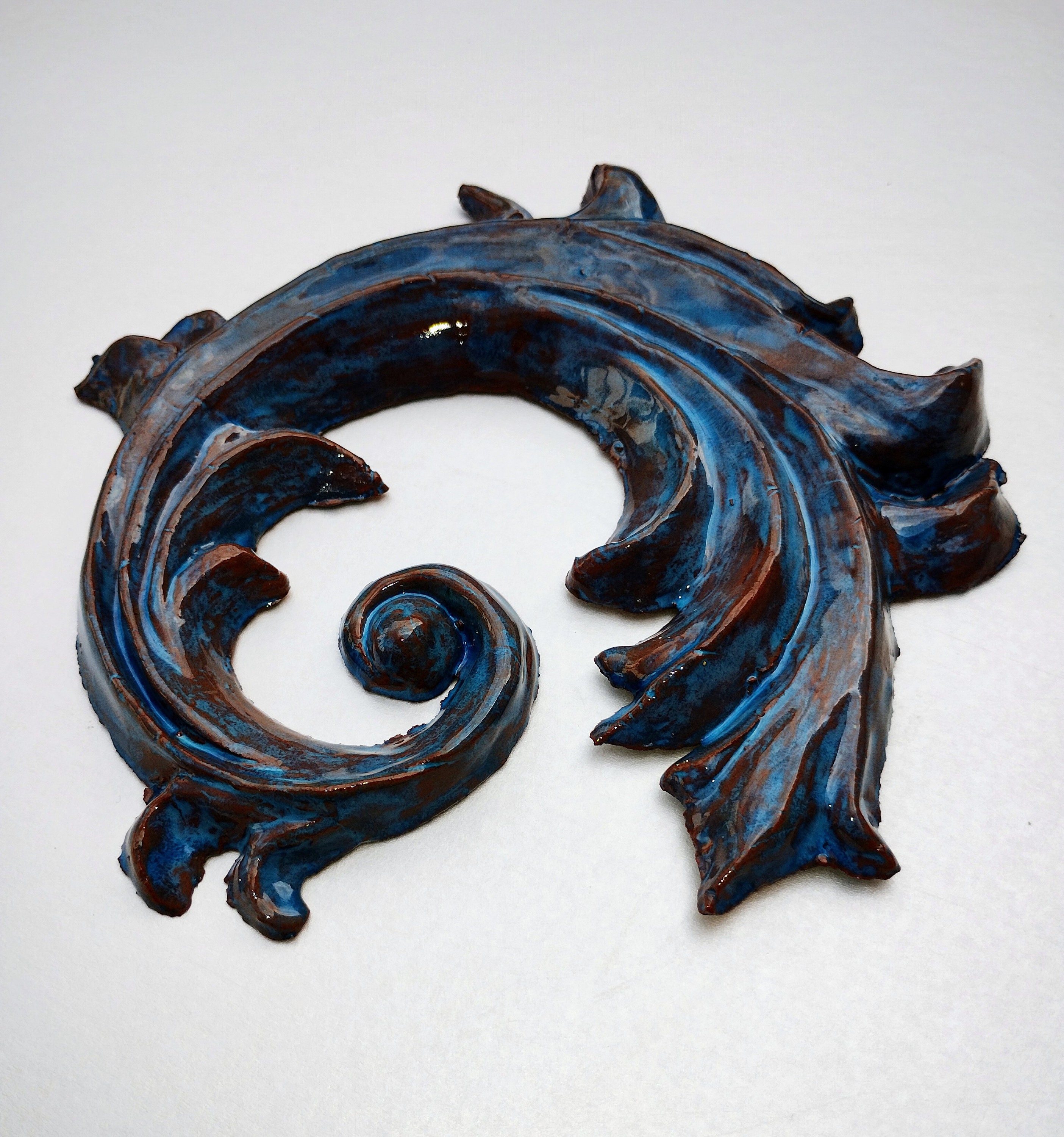 Baroque Scroll Ceramic - Etsy