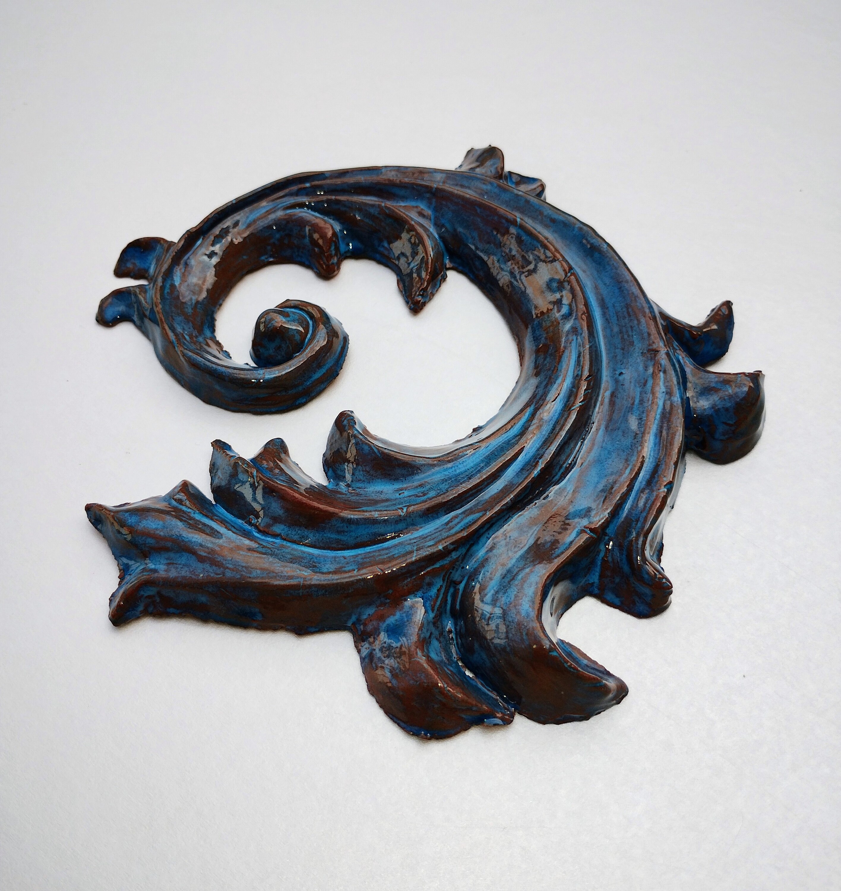Baroque Scroll Ceramic - Etsy