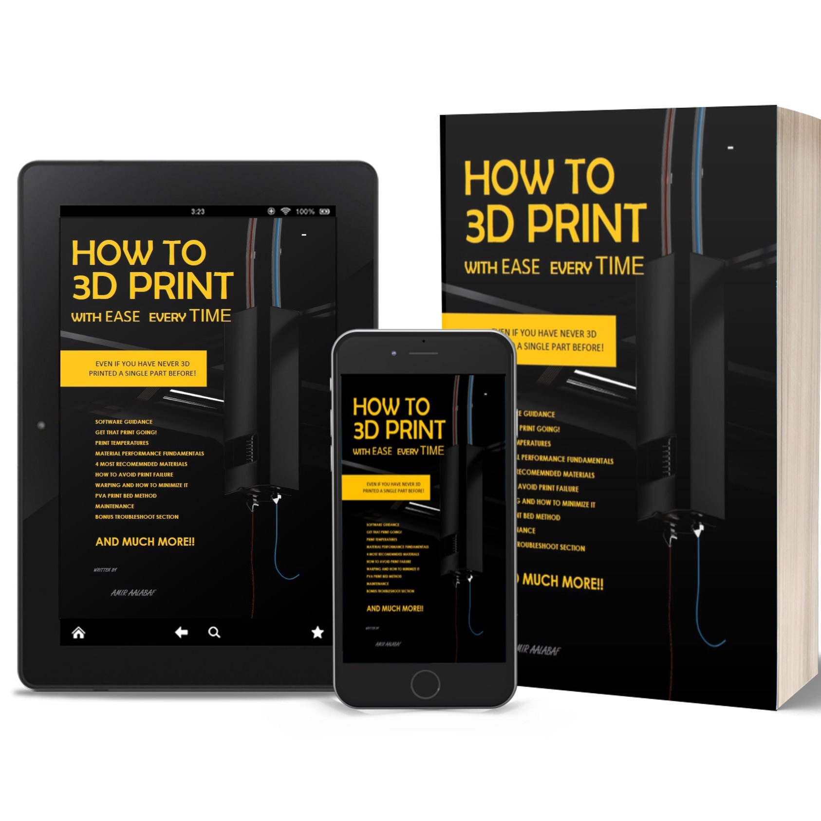 Personalised Dad 3D Print Book – How to 3D Print – Helping Guide DIY ...