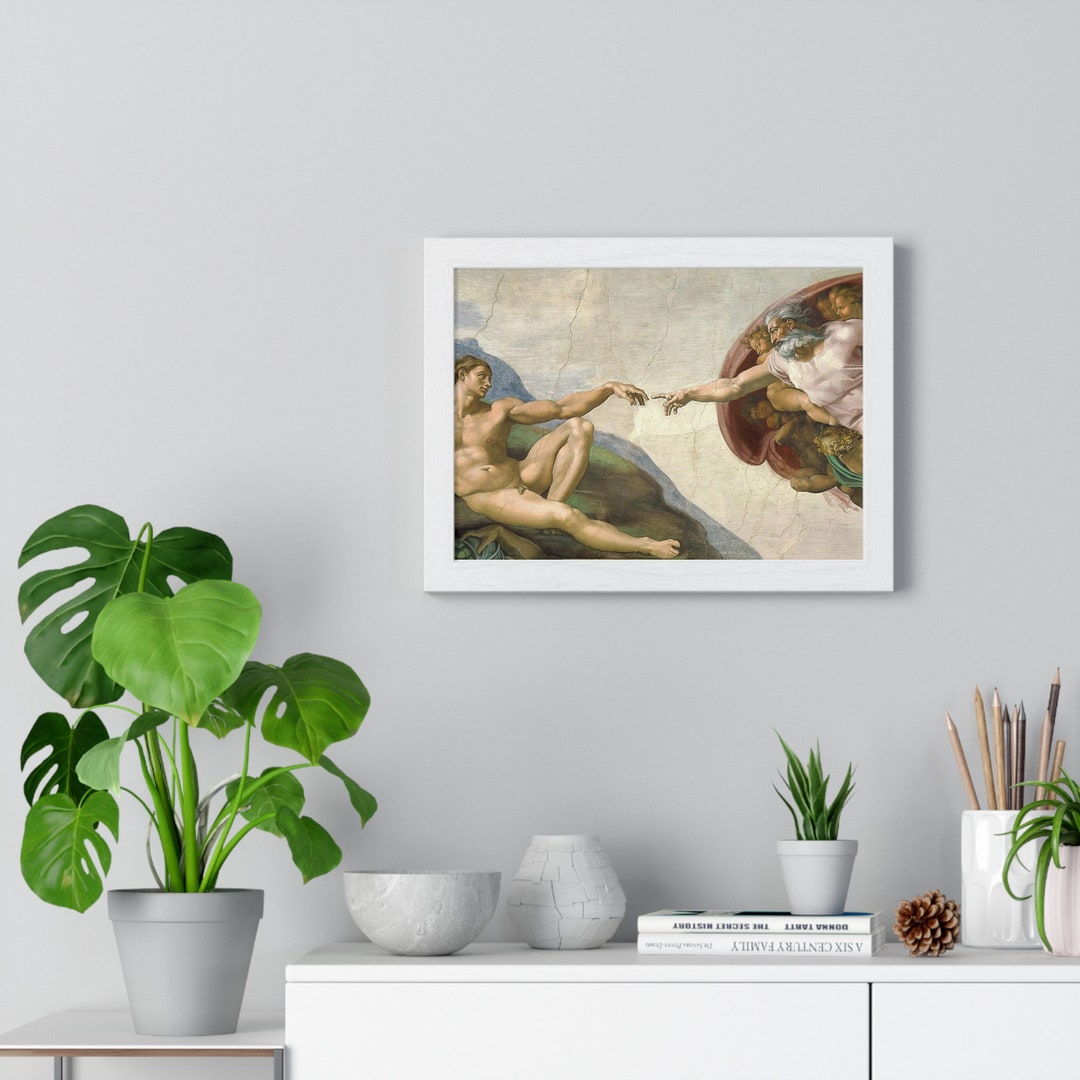 The Creation of Adam Digital Download by Michaelangelo - Etsy