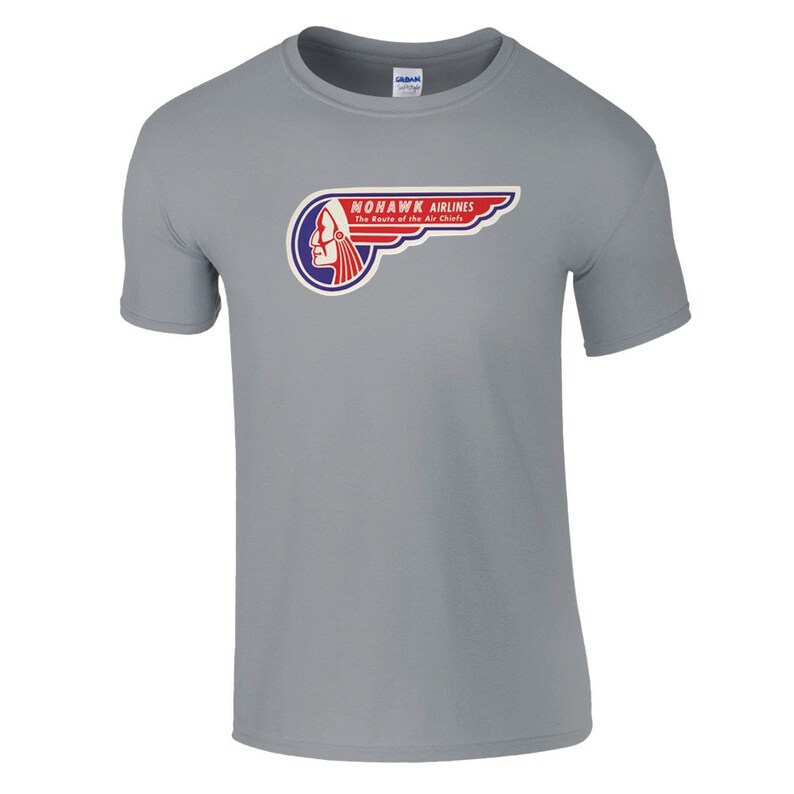Vintage Mowhawk Airlines Unisex Crewneck Aviation Graphic Shirt ...