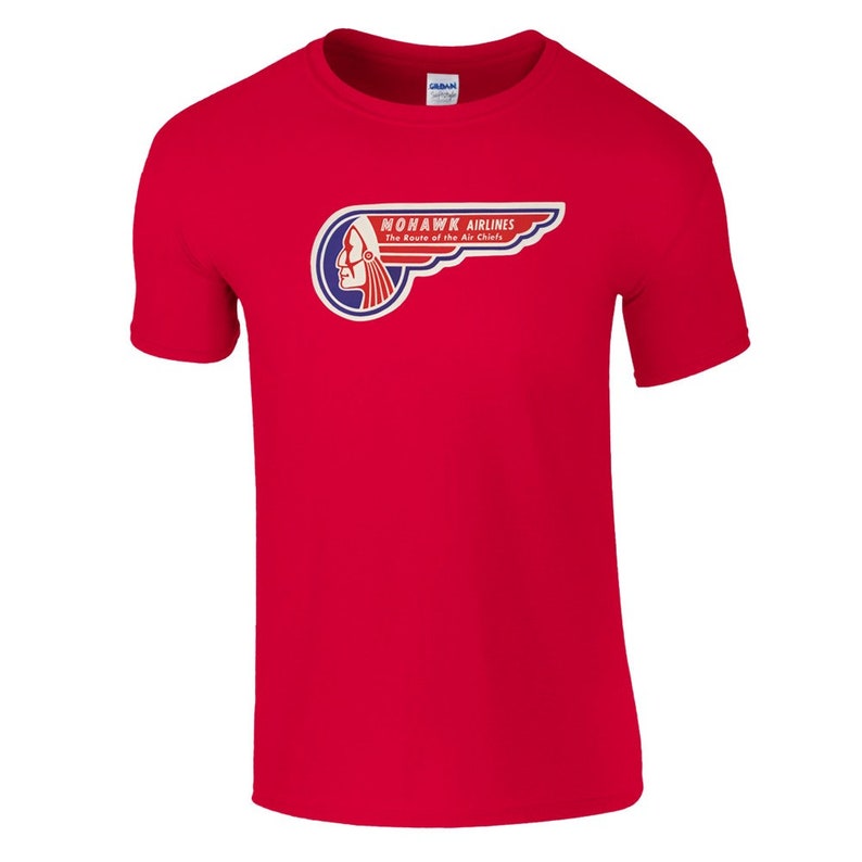 Vintage Mowhawk Airlines Unisex Crewneck Aviation Graphic Shirt Perfect ...