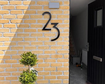 6 Inch Traditional House Numbers Letters - Etsy