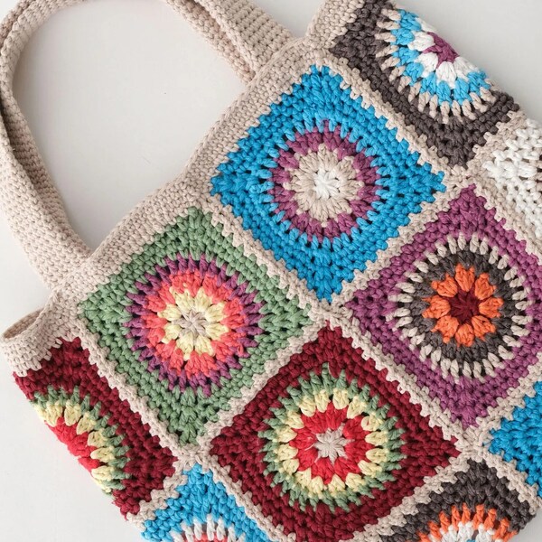 Hand Knit Bag - Etsy