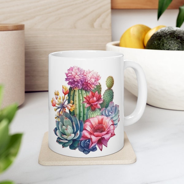 Cactus Mug - Etsy