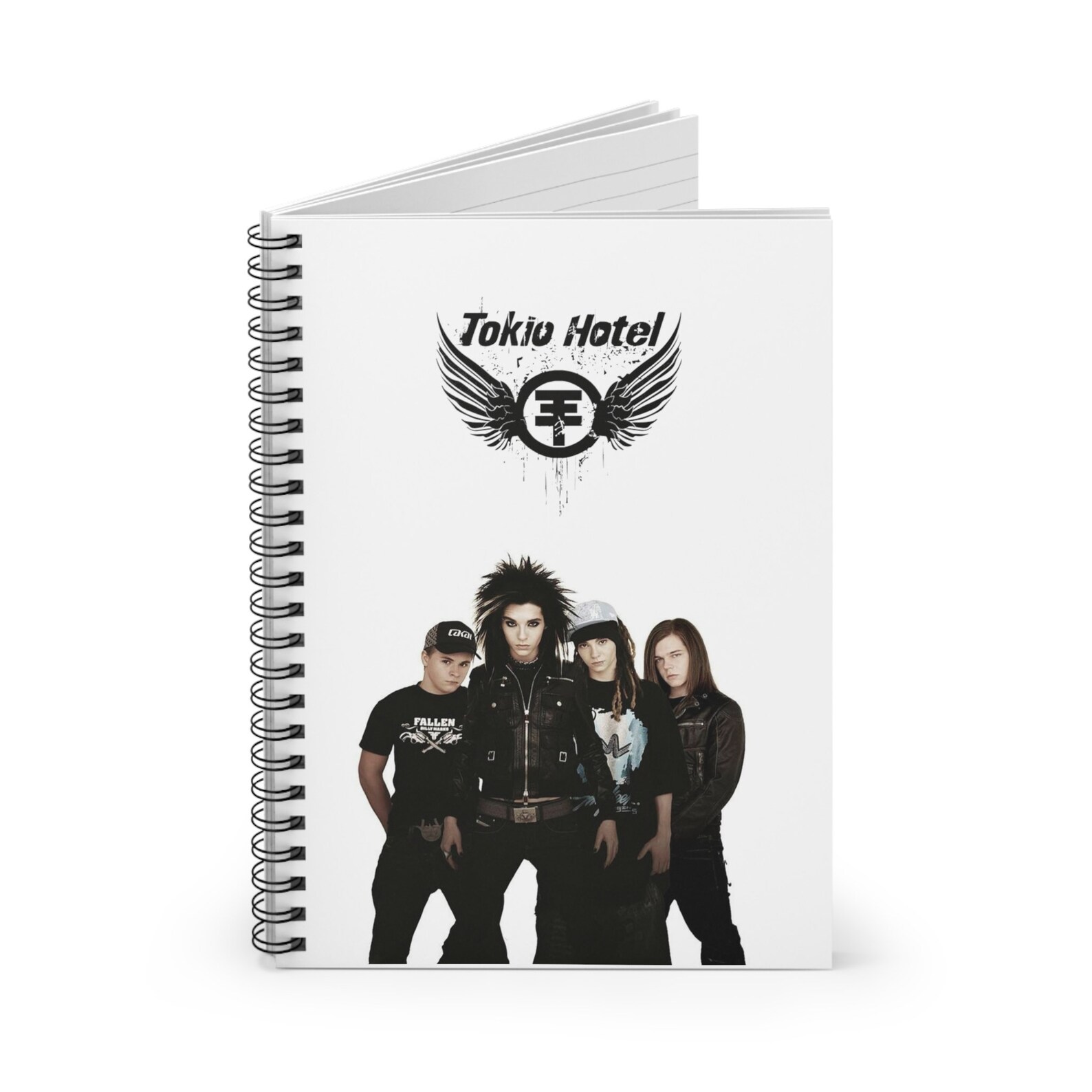 Tokio Hotel Notebook Back to School Vintage Style Spiral - Etsy