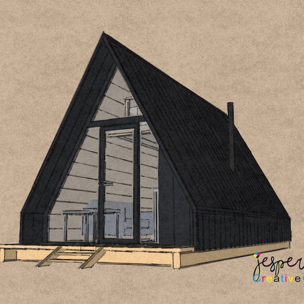 A Frame Cabin Kit - Etsy