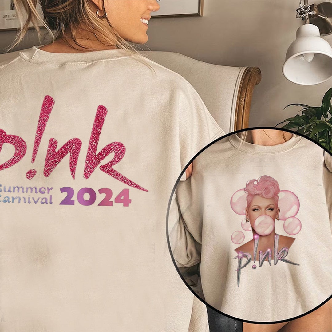 Pnk Pink Singer Summer Carnival 2024 Tour Shirt,pink Fan Lovers Shirt ...