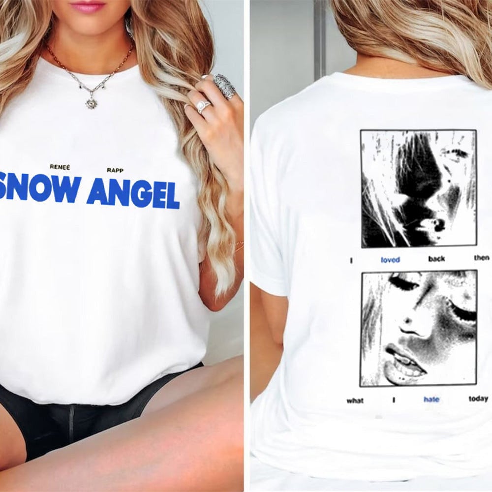 Reneé Rapp Snow Angel Shirt, Snow Angel Merch Hoodie, Renee Rapp ...