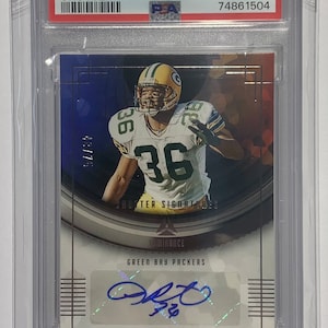 Leroy Butler AUTO 2022 Luminance Shutter Signature SHULRB Green Bay ...