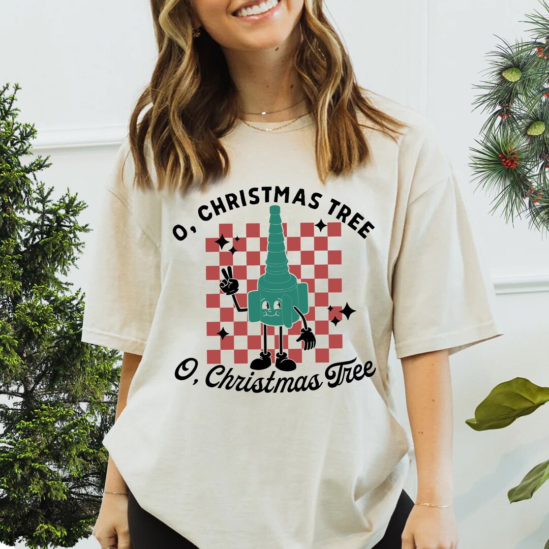 Christmas Nurse Roc'n Around the Christmas Tree NICU L&D T-shirt, Oh ...