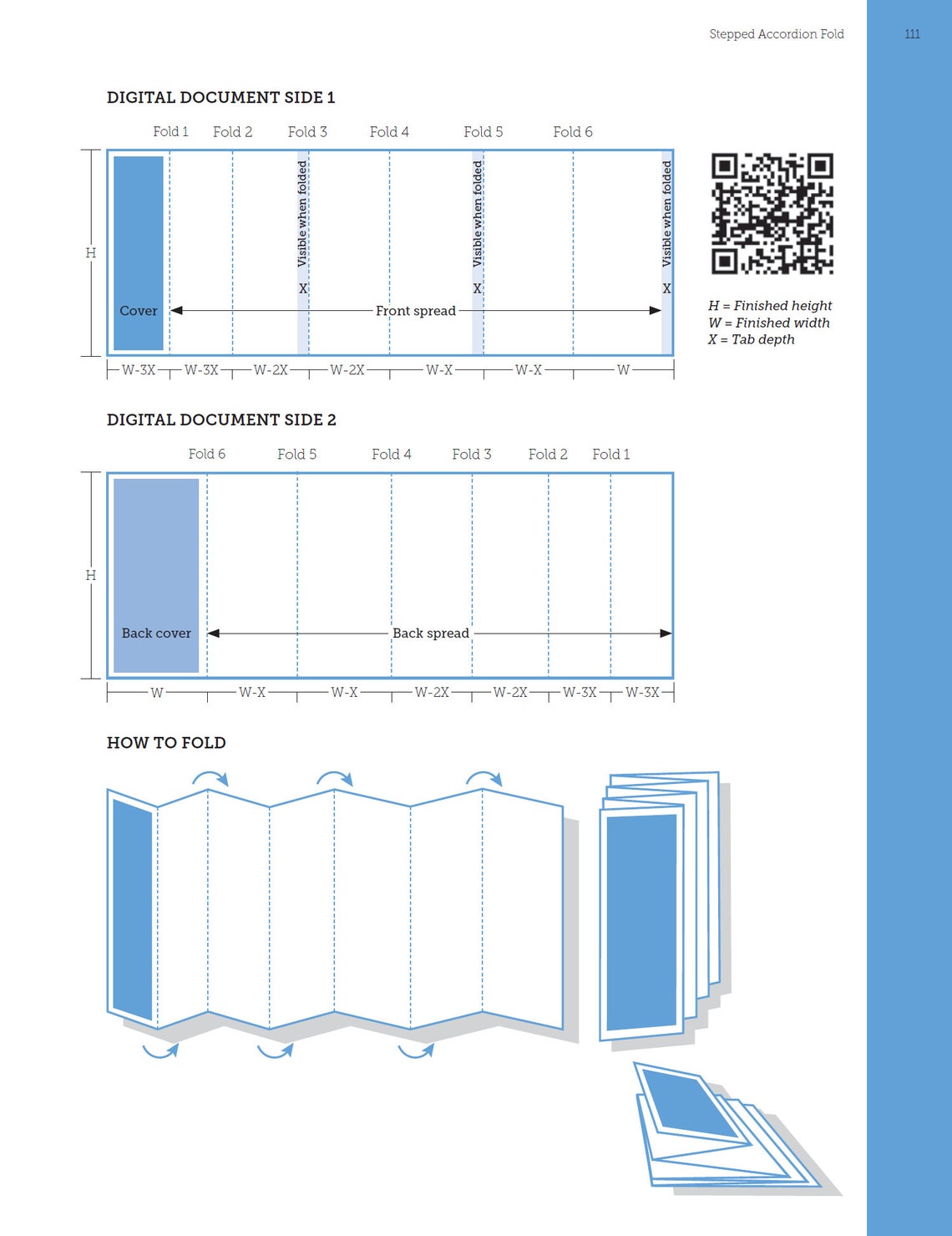 Paper Folding Templates for Print Design Digital Product - Etsy