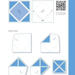 Paper Folding Templates for Print Design Digital Product - Etsy