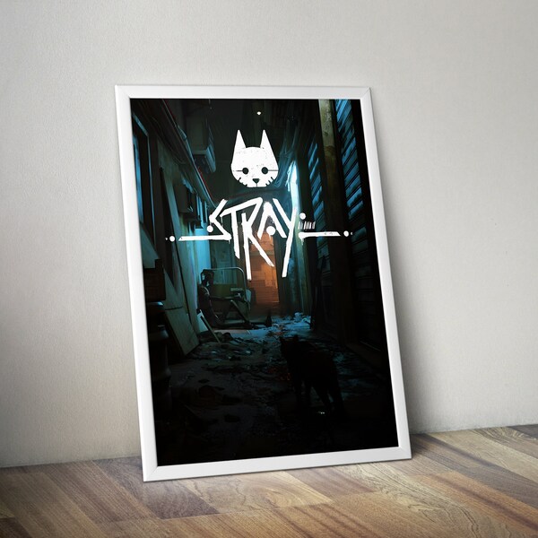 Stray Game Poster - Etsy