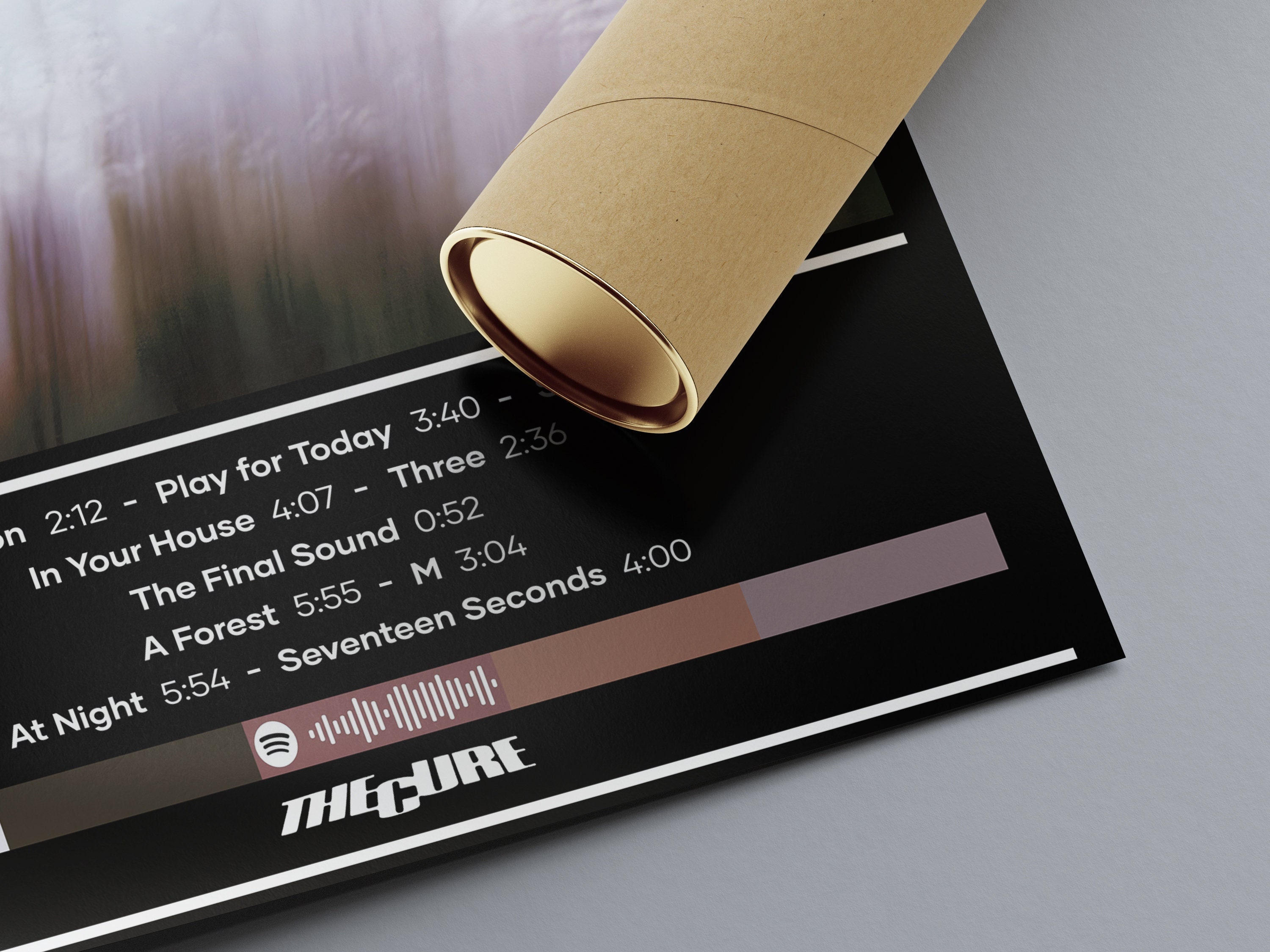 The Cure Poster, Seventeen Seconds Poster sold by Germaine Widening ...