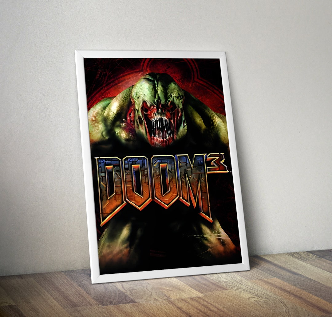 Doom 3 Poster Doom Video Game Poster Gaming Poster Game Poster Gamer ...