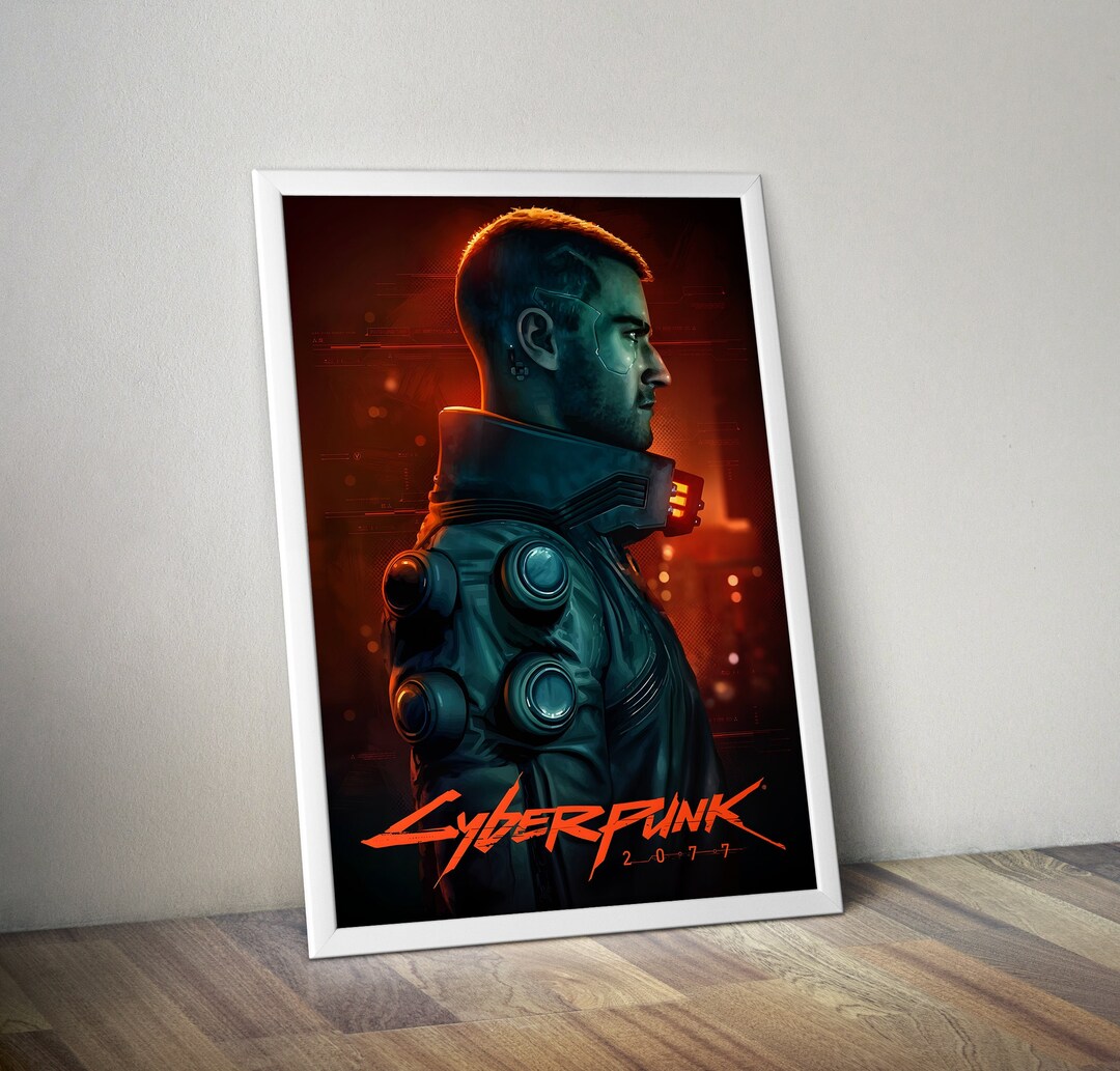 Cyberpunk 2077 Poster V Poster Gaming Poster Game Poster Gamer Poster ...