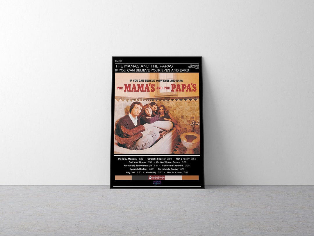 The Mamas and the Papas Poster If You Can Believe Your Eyes - Etsy