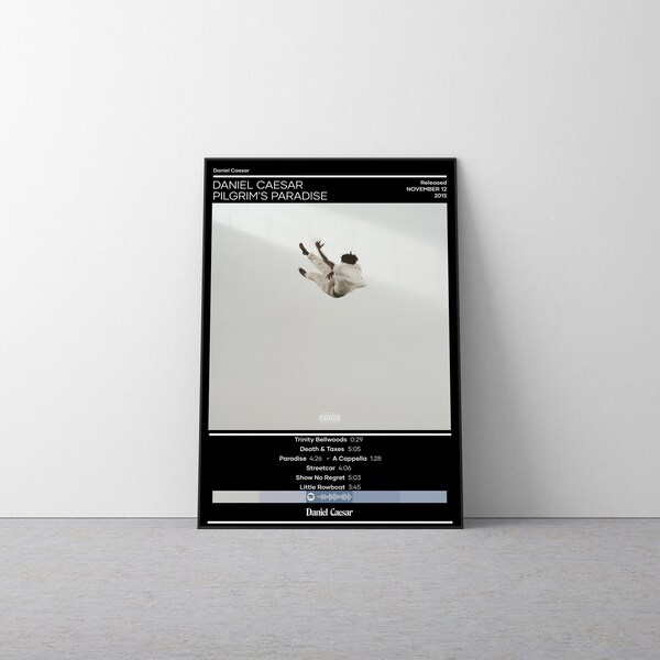 Daniel Caesar Album Cover Poster - Etsy