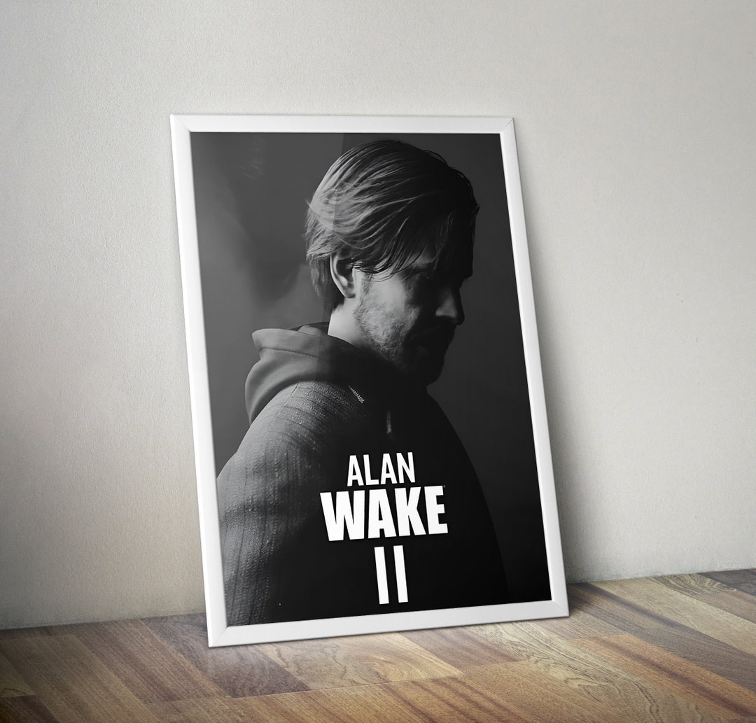 Alan Wake 2 Poster Alan Wake Video Game Poster Gaming Poster Game ...
