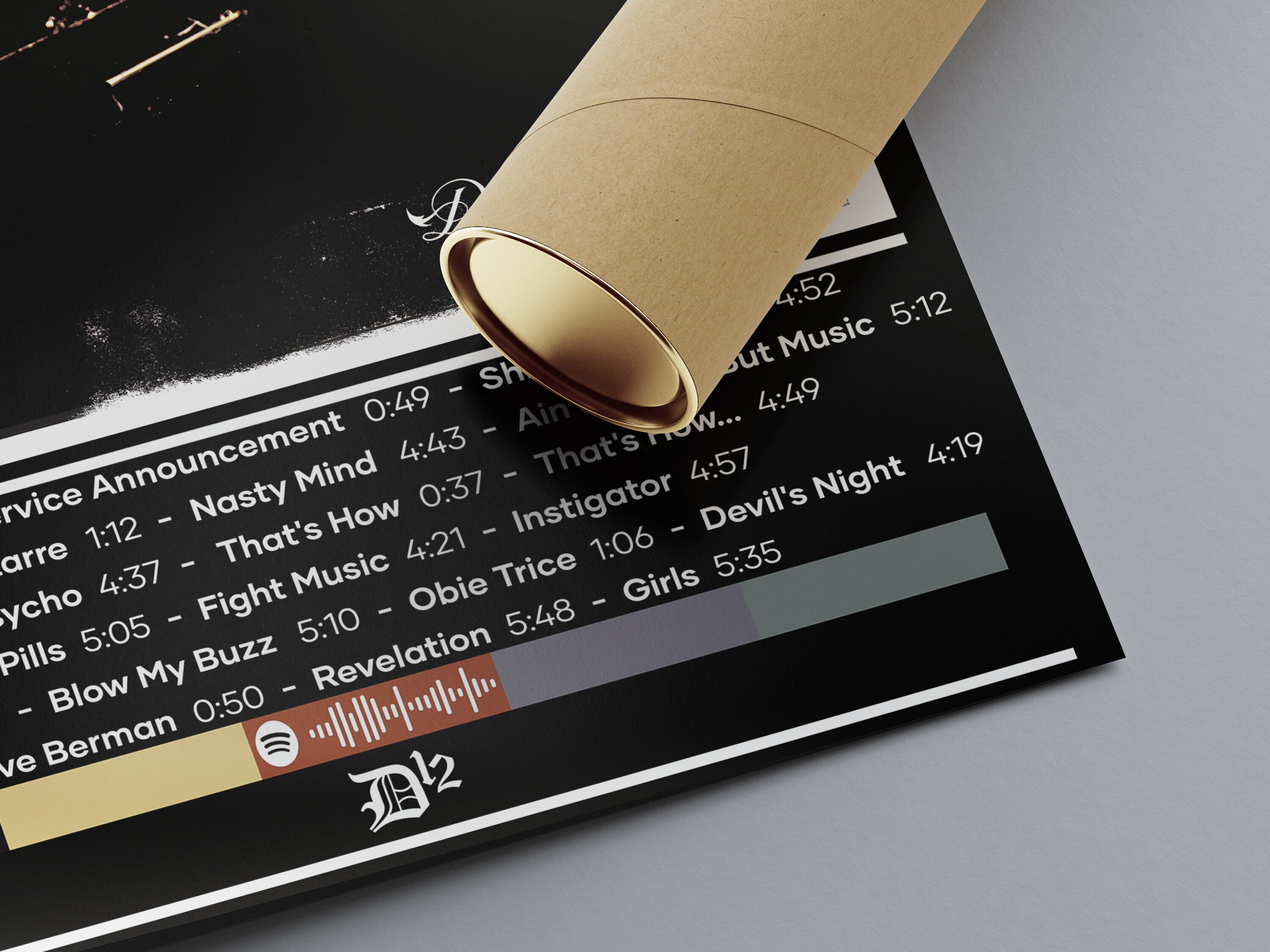 D12 Poster Devil's Night Poster Music Poster Album Cover Poster Music ...