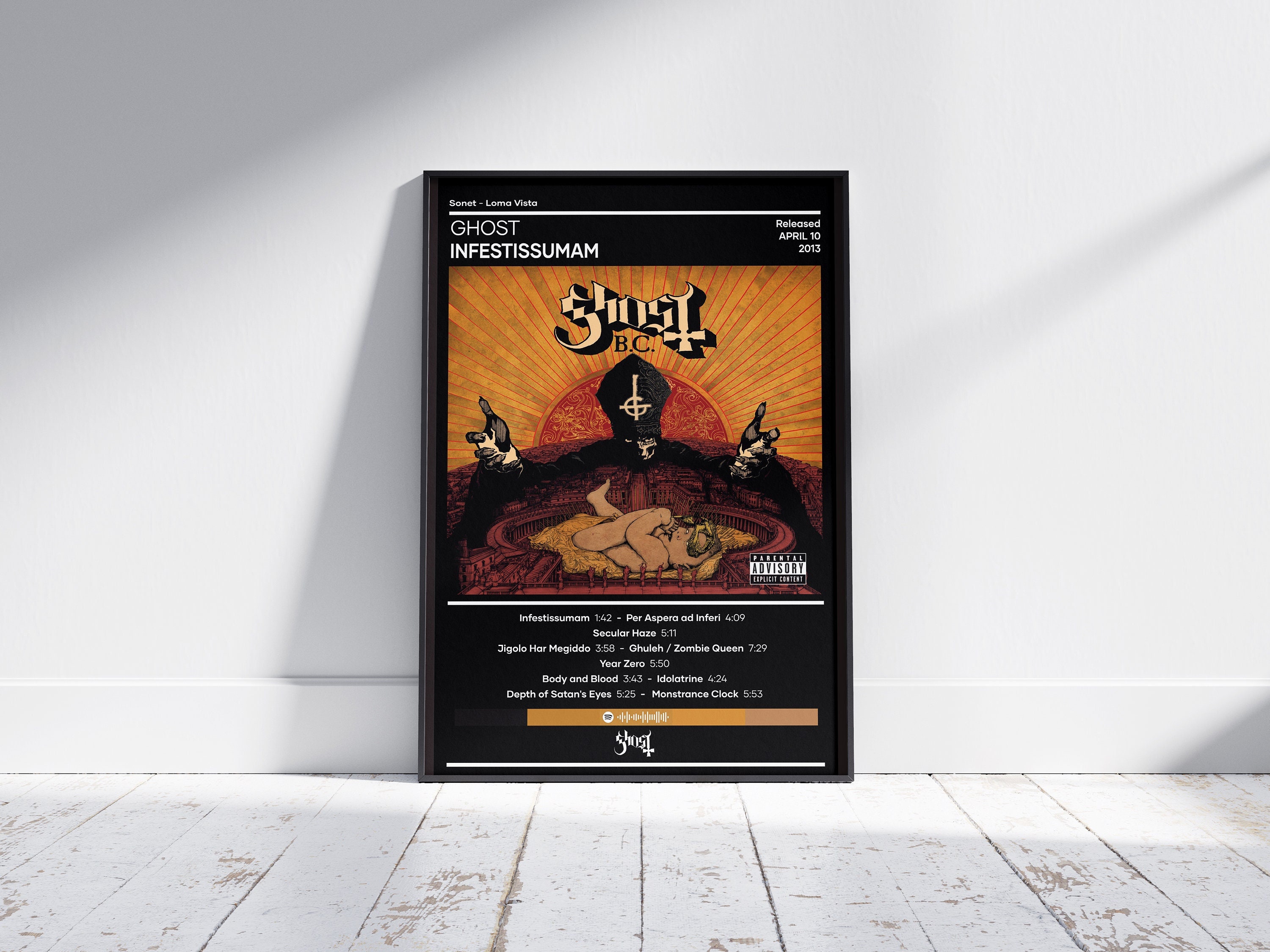 Ghost Infestissumam Album Art