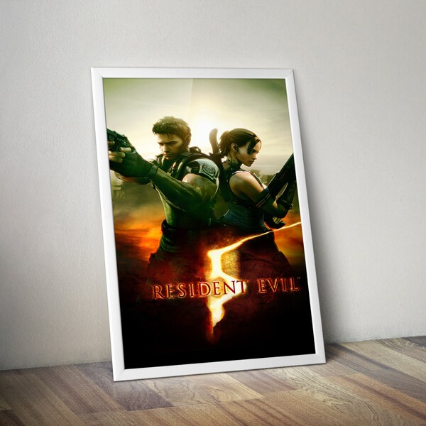 Resident Evil 5 Poster - Etsy