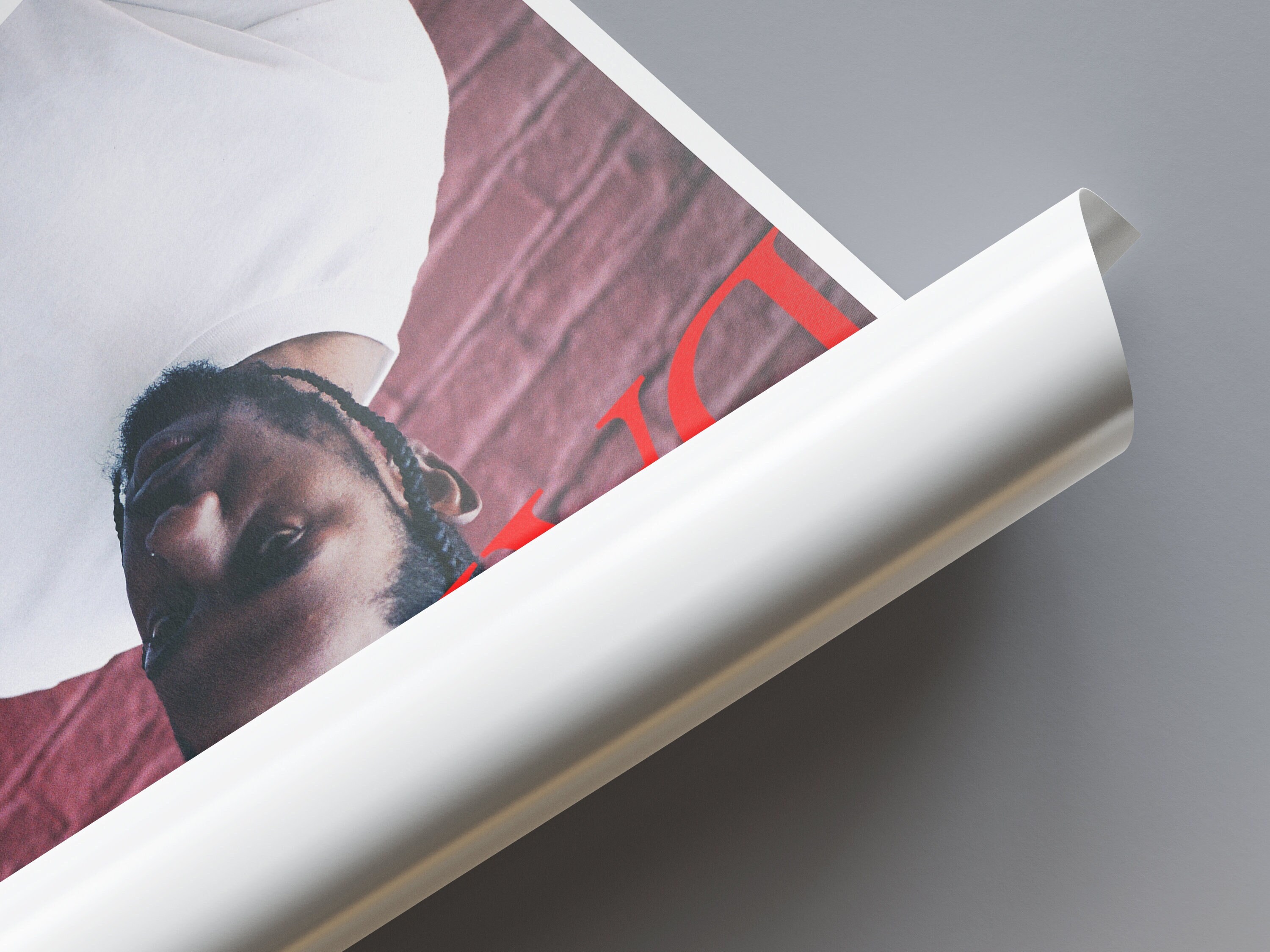 Kendrick Lamar Poster | Damn Poster | Music Poster | Album Cover Poster ...