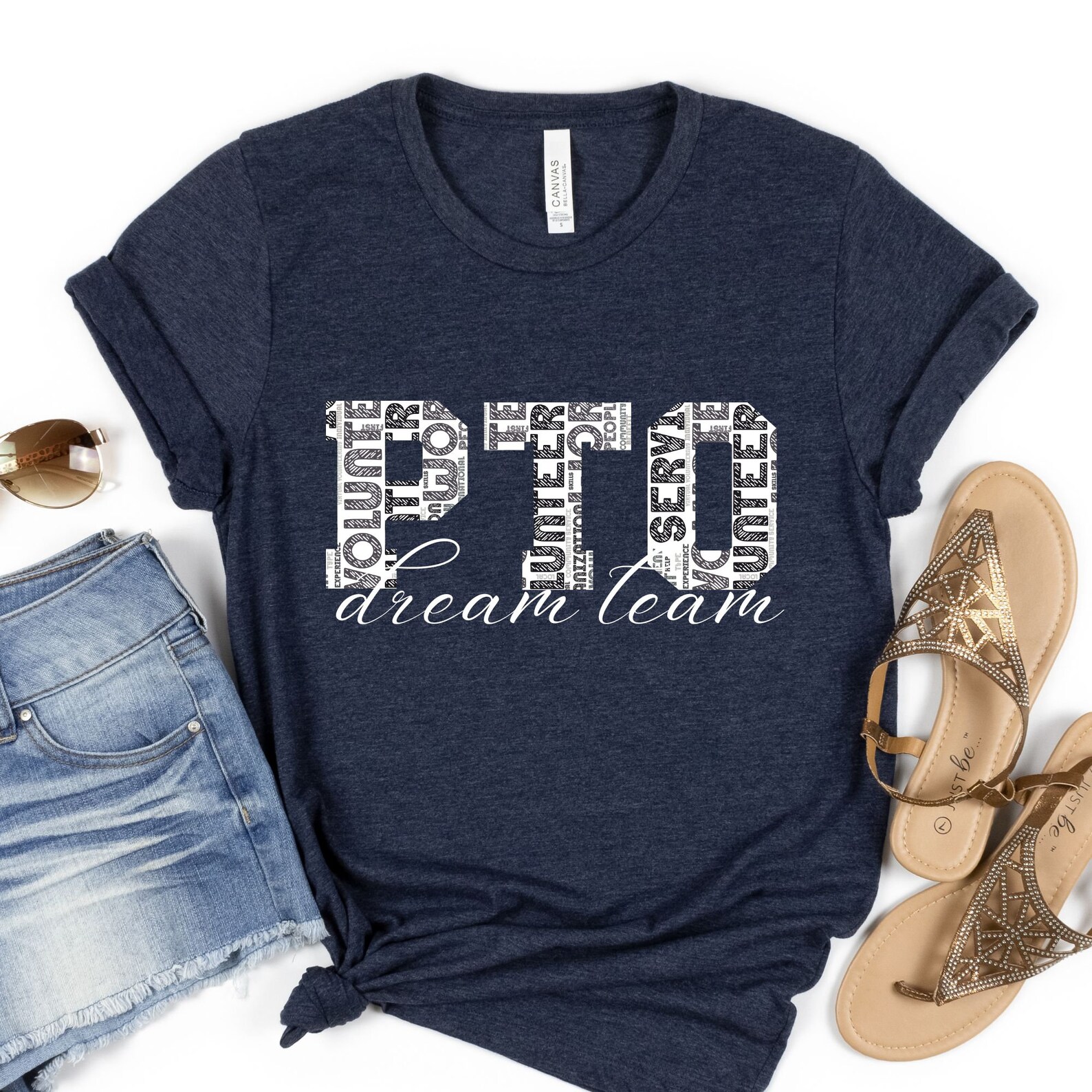 PTO Dream Team T-shirt, Parent Volunteers Shirts, School Spirit, Room ...