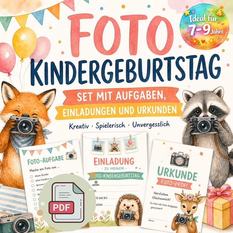 Fotochallenge geburtstag pdf - Etsy.de