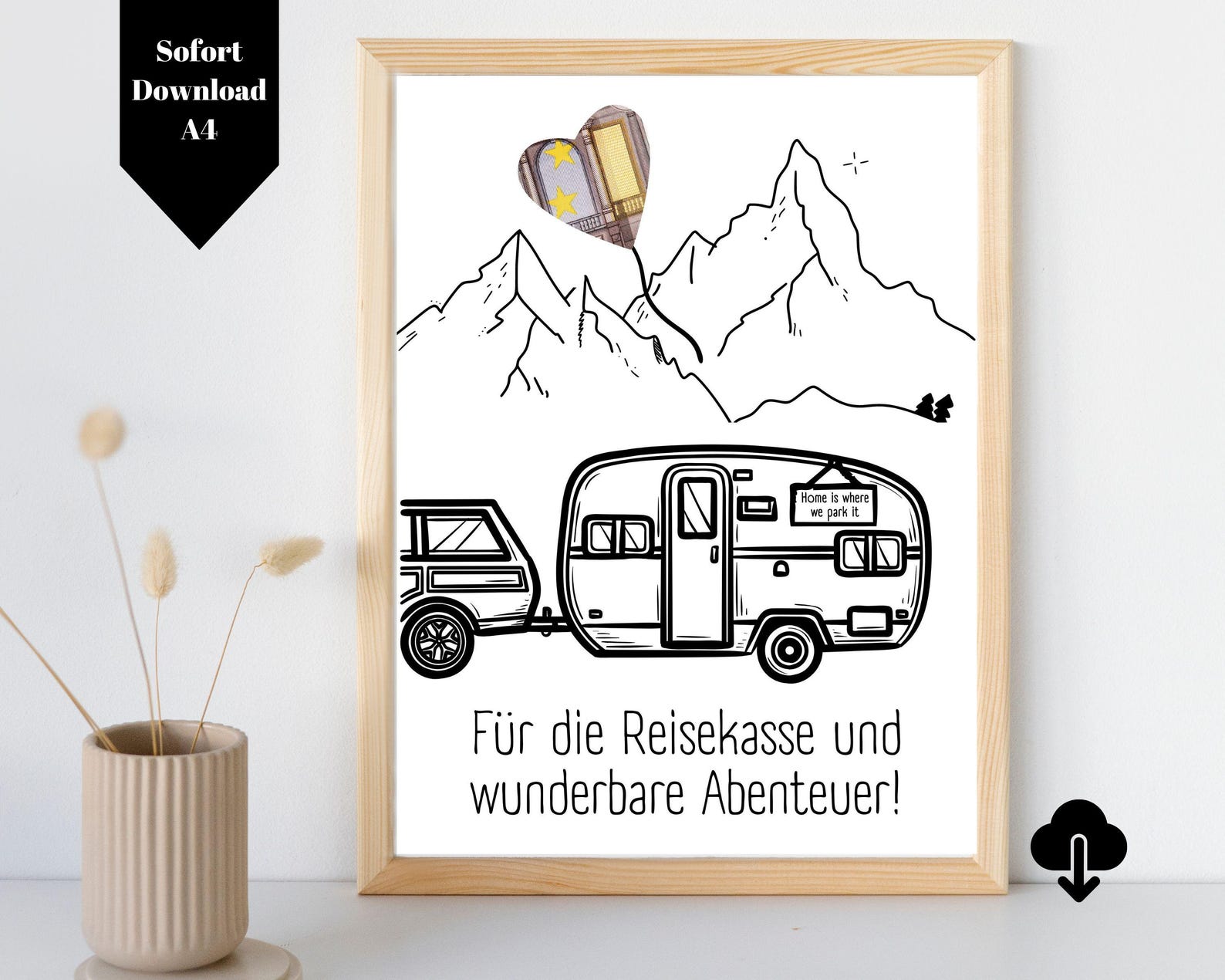 Cash Gift for Camping Holiday | Cash Gift for Caravan Travel Fund ...