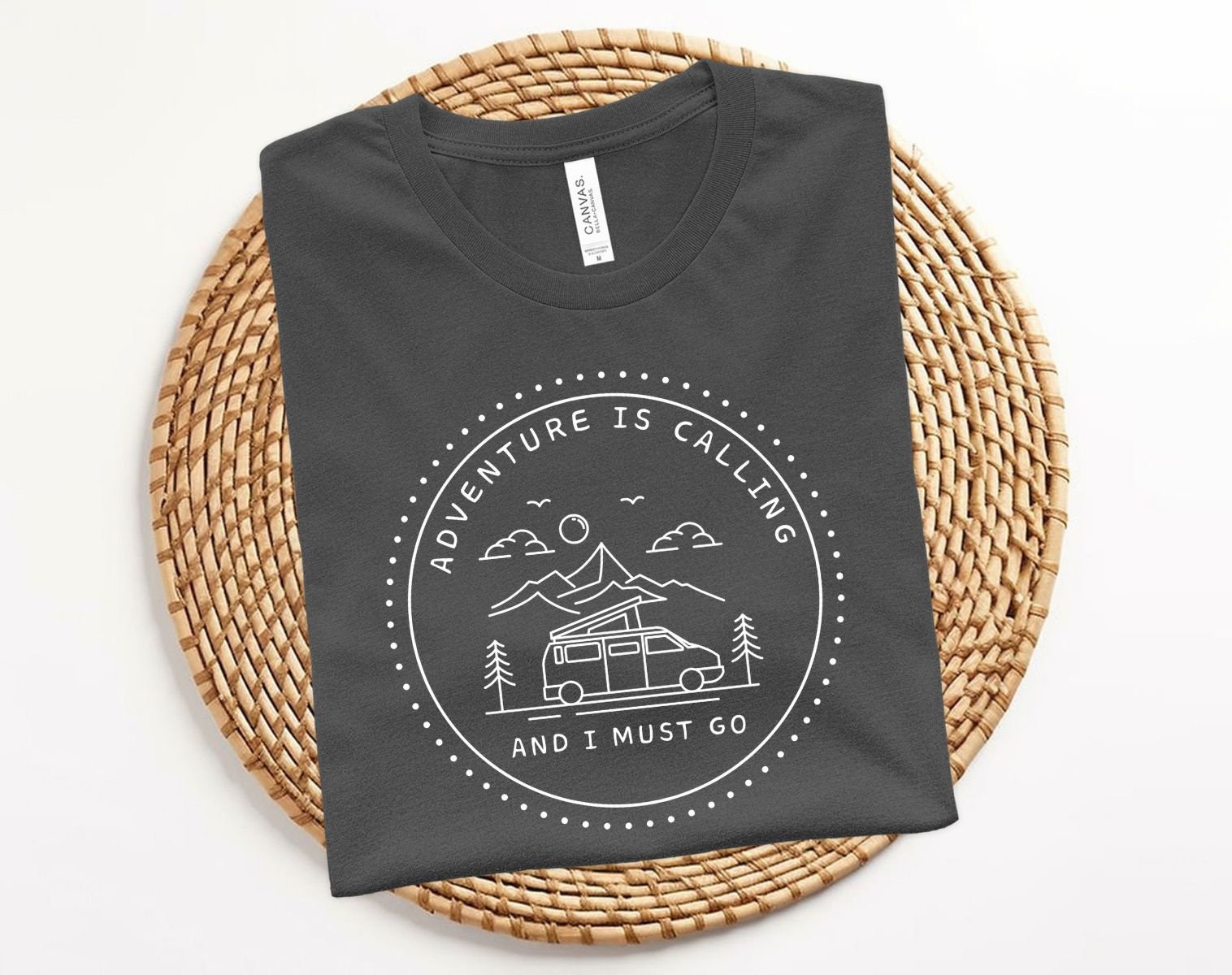 Adventure VW Bulli Grafik, Camper Van Svg PNG, Vanlife Roadtrip Png Svg ...